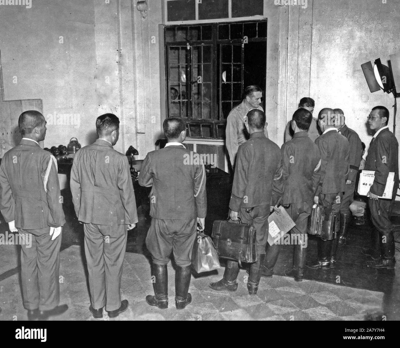 8 19 45 Major General Charles A. Willoughby, Intelligence Officer on ...