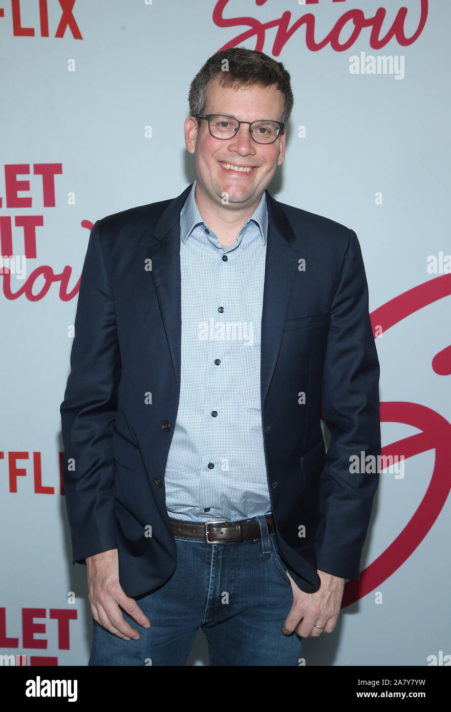Los Angeles, CA. 4th Nov, 2019. John Green, at LA Premiere Of Netflix's ...