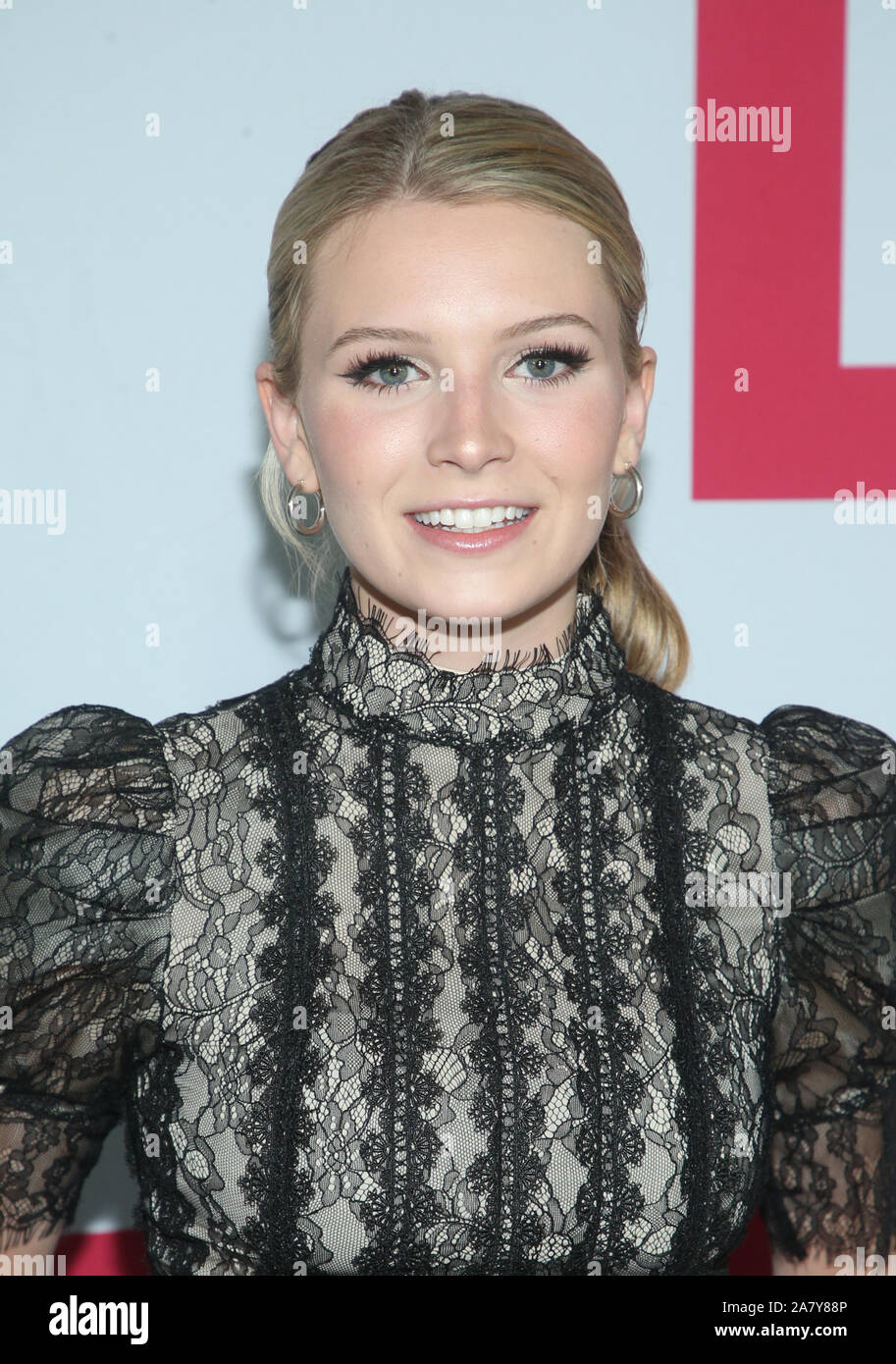 Los Angeles, CA. 4th Nov, 2019. Madison Thompson, at LA Premiere Of ...