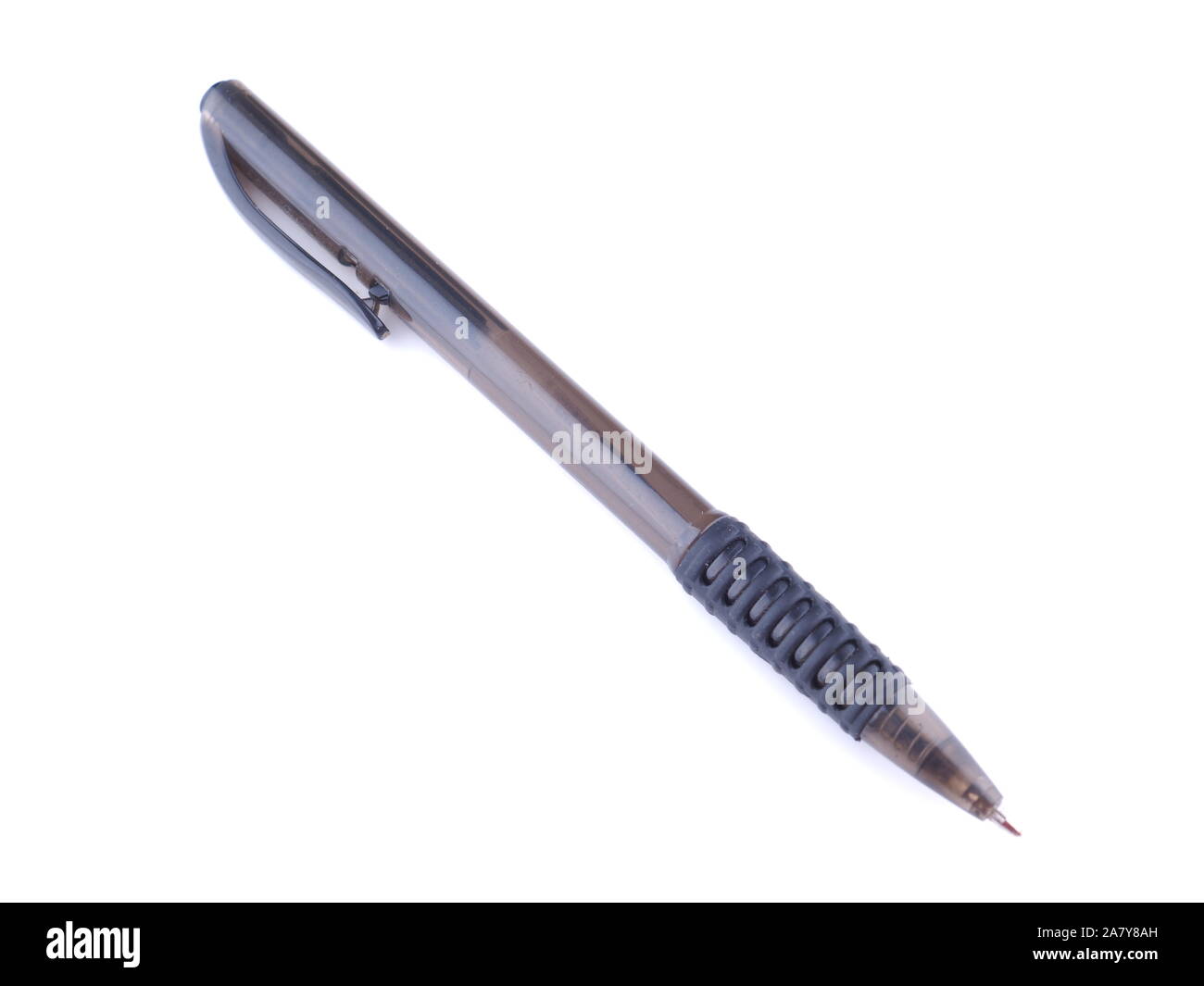 ballpoint pen on a white background Stock Photo - Alamy