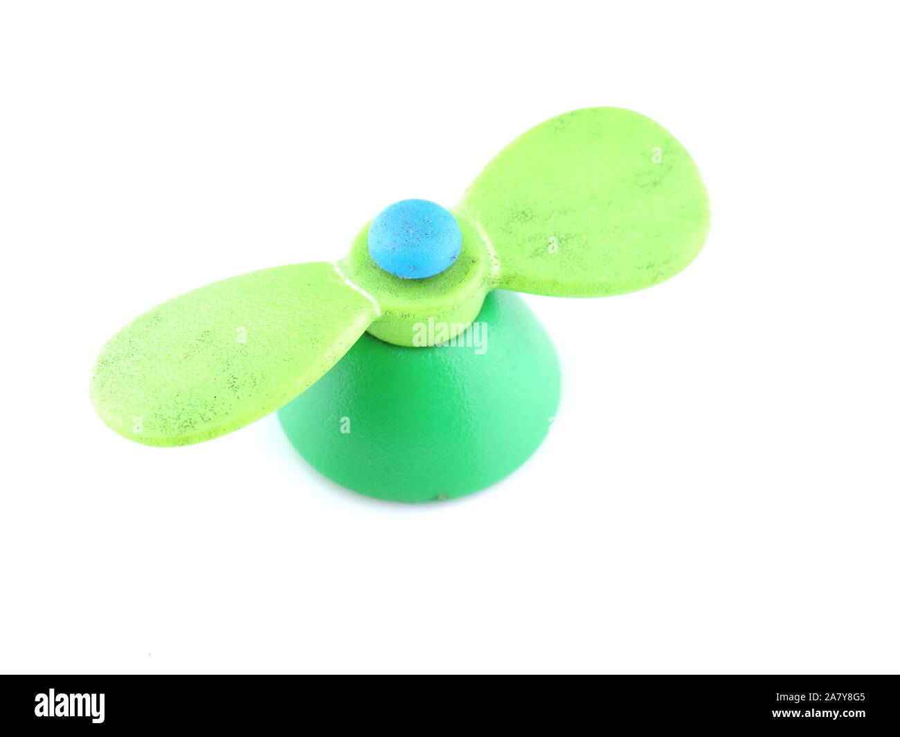 propeller on a white background. children toy Stock Photo - Alamy
