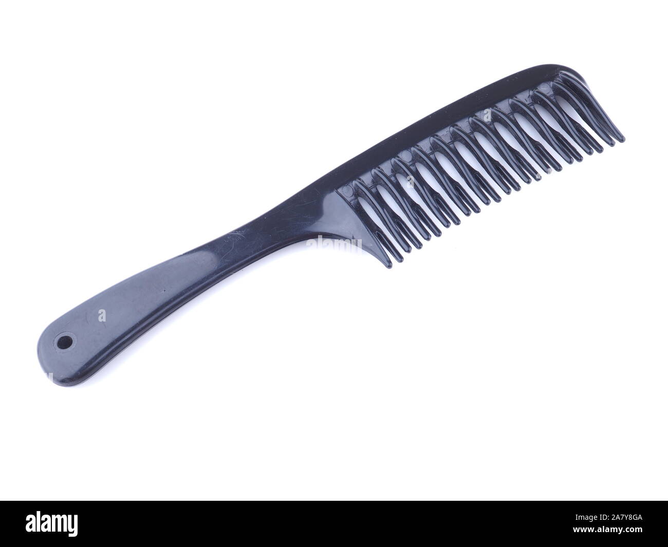 hairbrush on a white background Stock Photo - Alamy