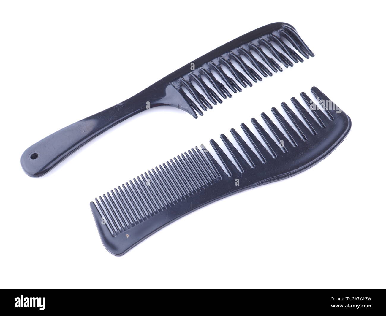 hairbrush on a white background Stock Photo - Alamy