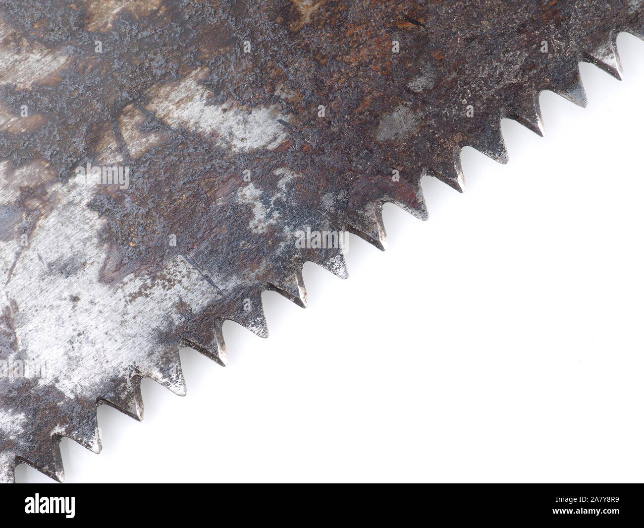 Sharp teeth hacksaw sawing wooden hi-res stock photography and images ...