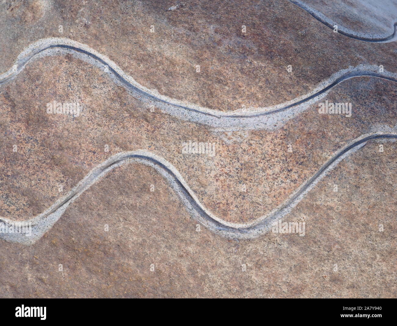 stone granite with notches. Russia Stock Photo - Alamy