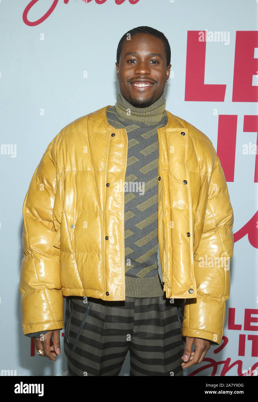 Los Angeles, CA. 4th Nov, 2019. Shameik Moore, at LA Premiere Of ...