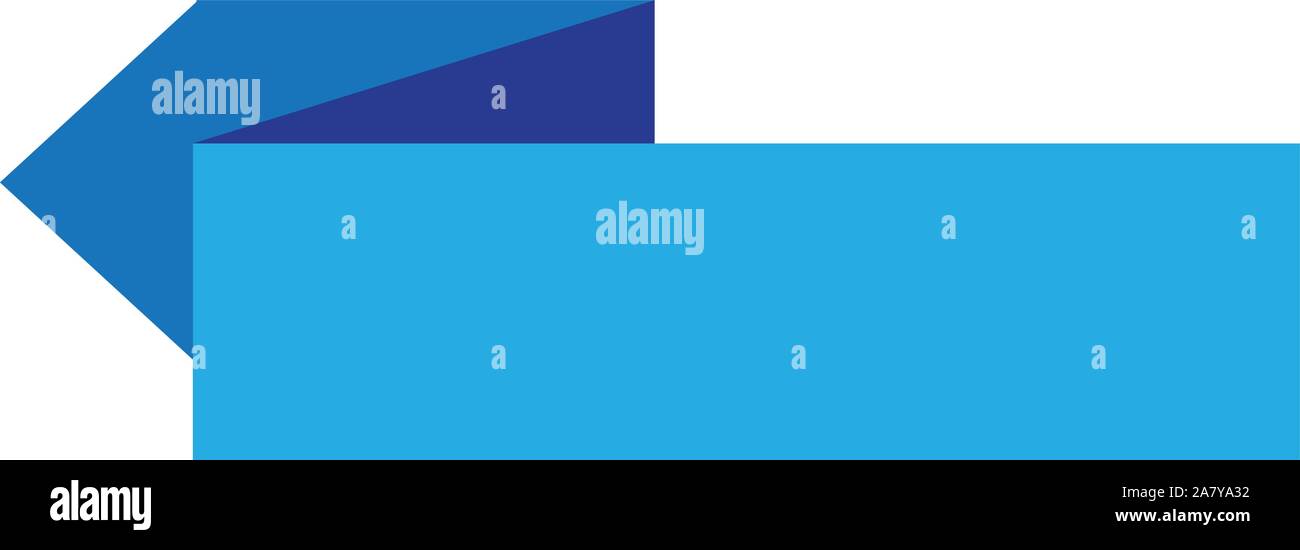 Vintage labels and ribbon retro style. blue ribbon banner on white ...