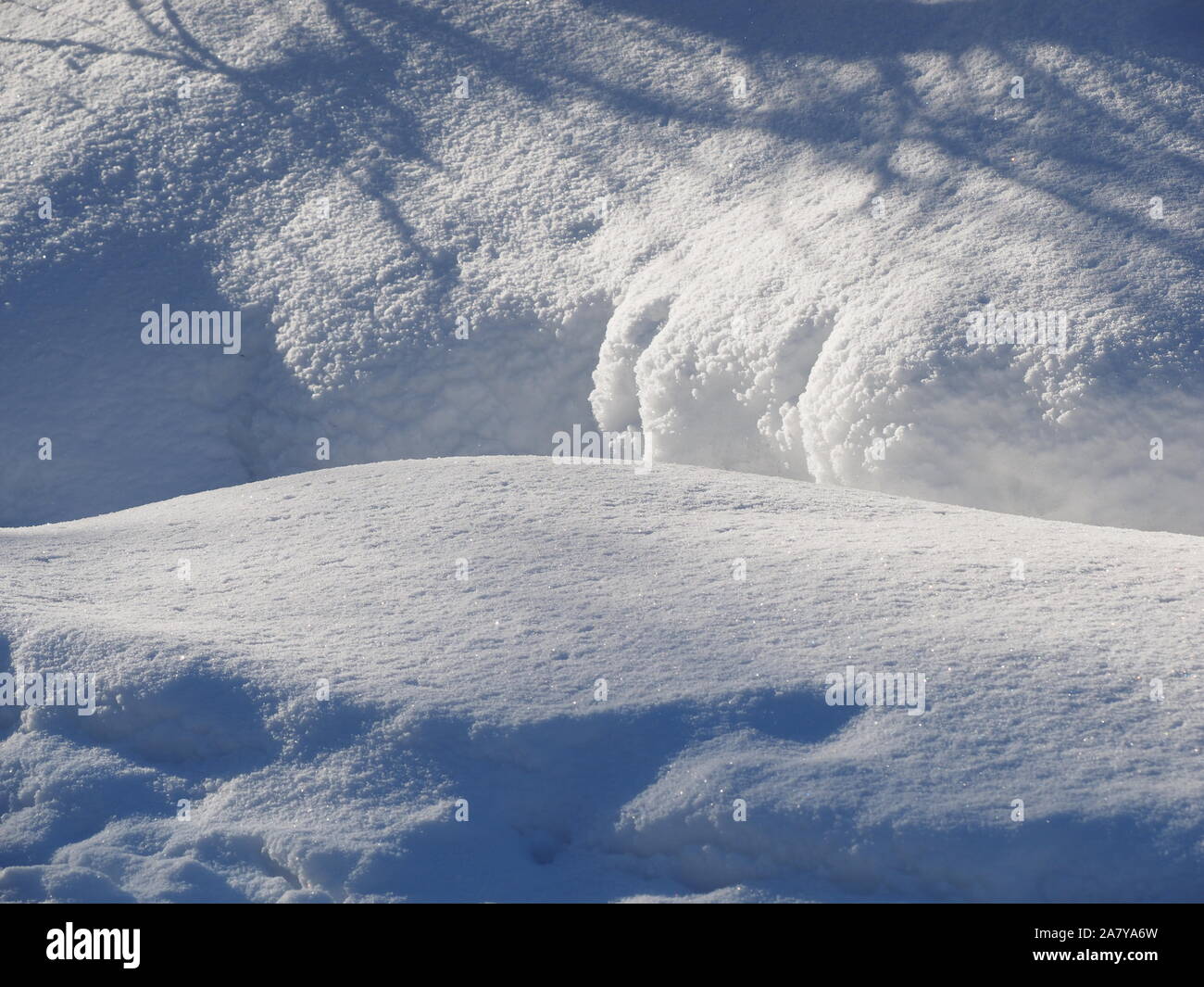 white snow in winter Stock Photo - Alamy