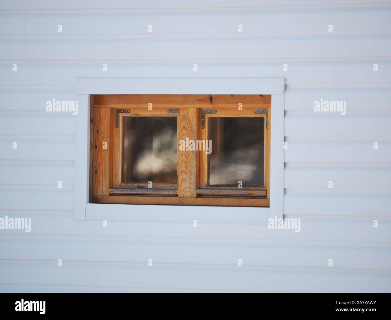 wooden window frame house Stock Photo - Alamy