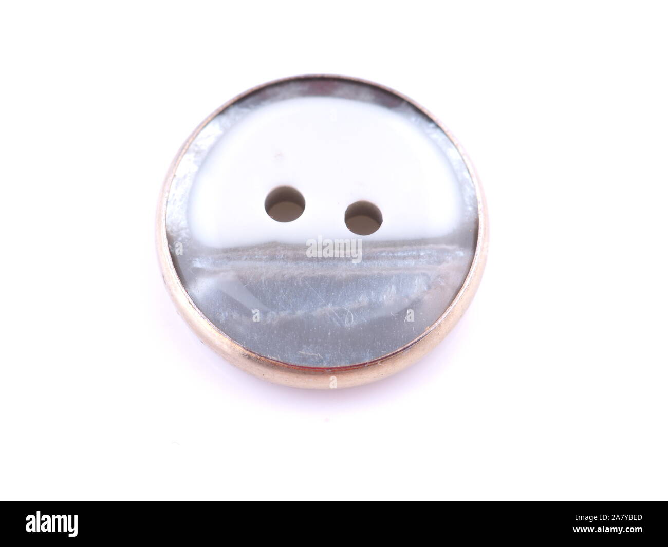 button on white background Stock Photo - Alamy