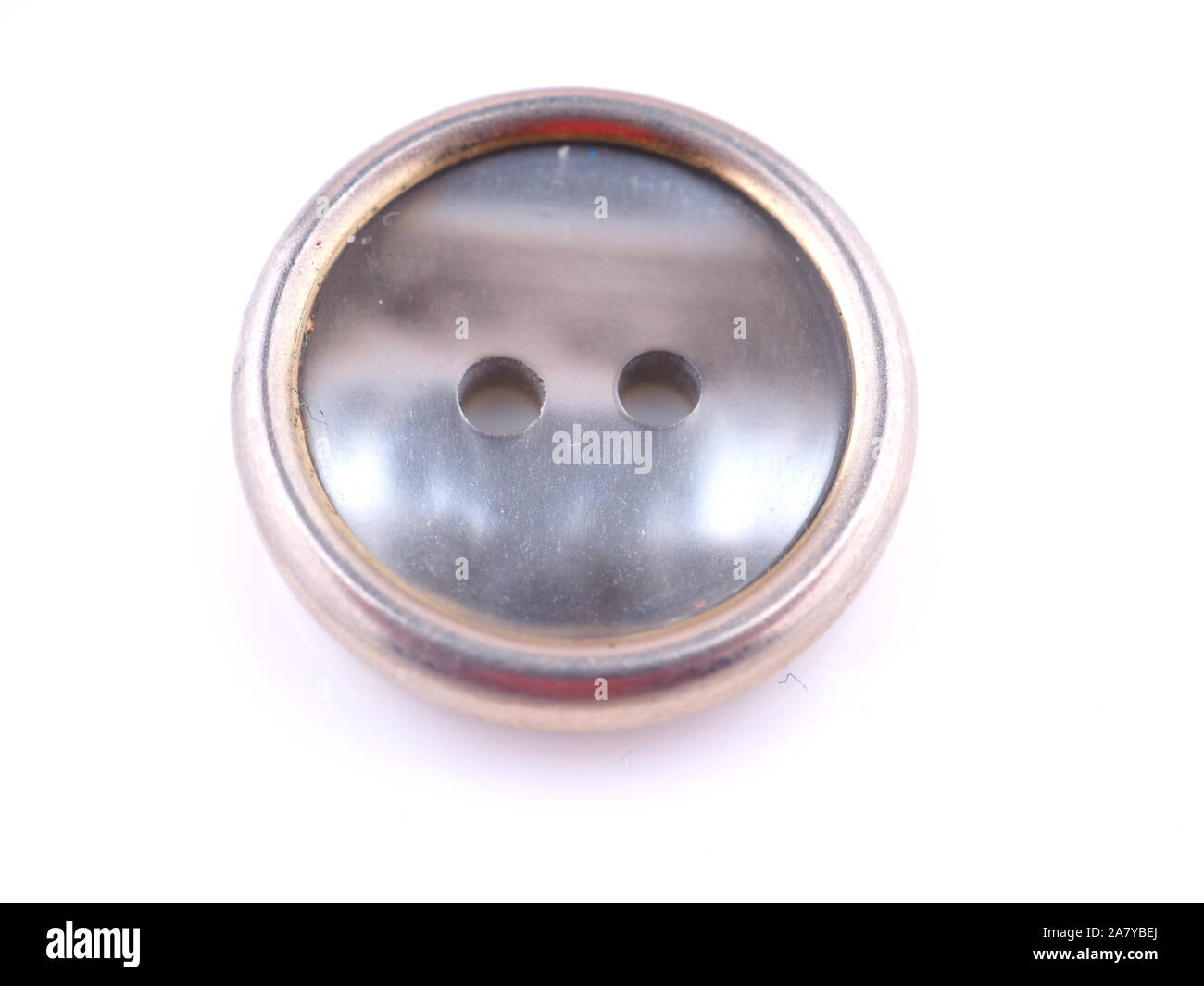 button on white background Stock Photo - Alamy