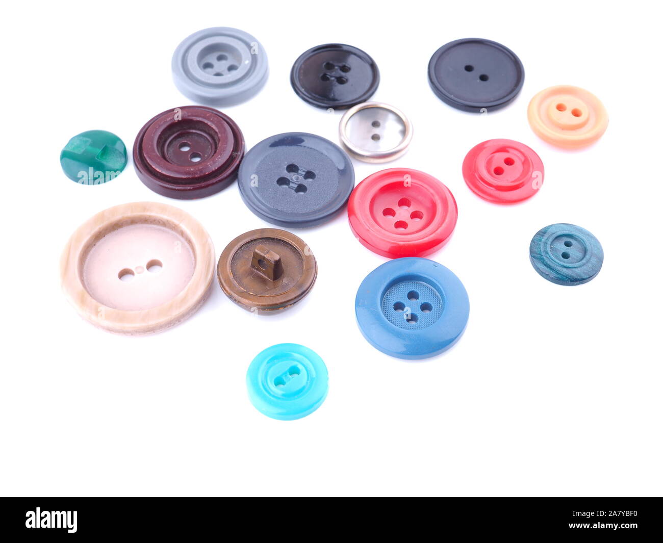 button on white background Stock Photo - Alamy