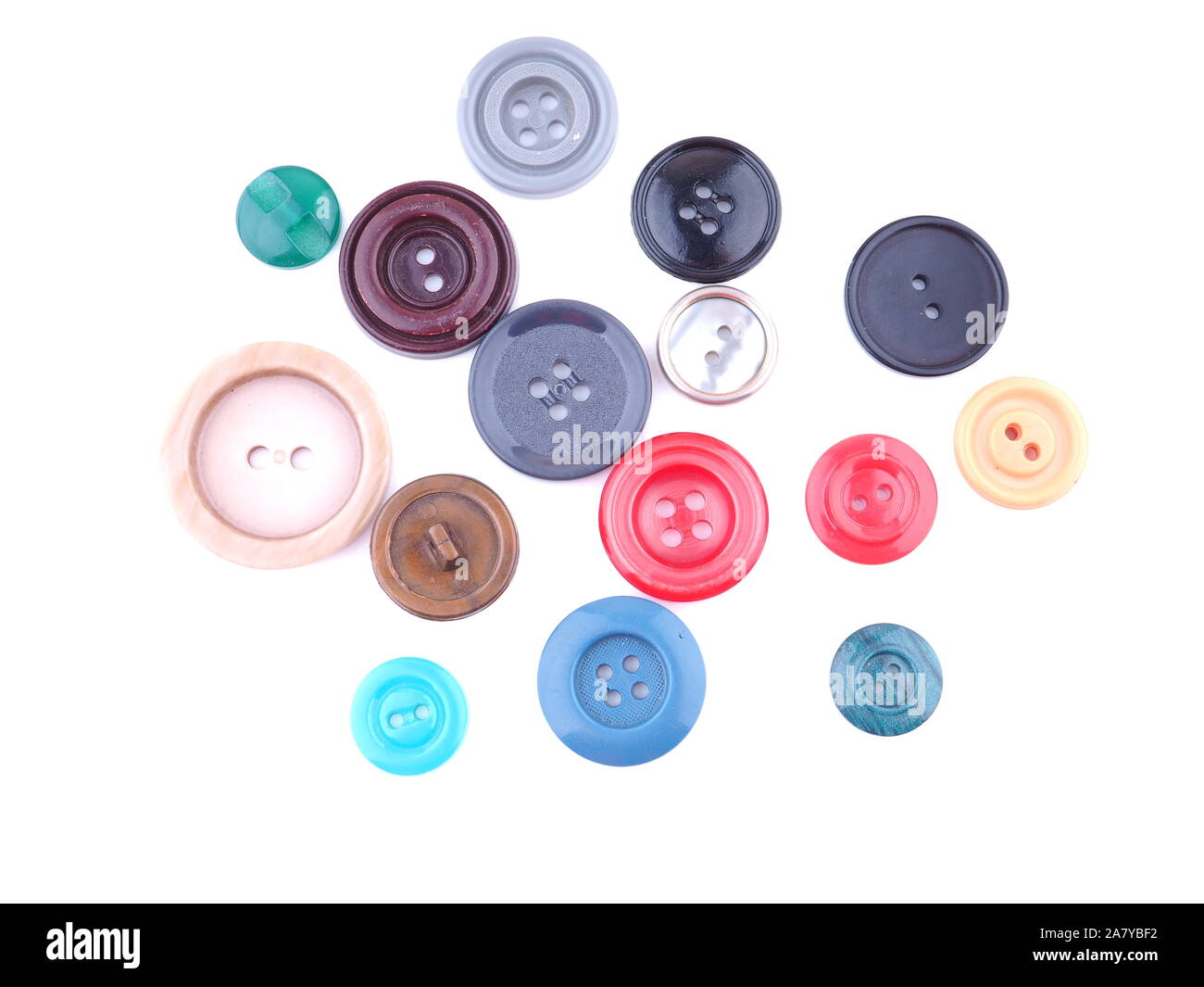 button on white background Stock Photo - Alamy