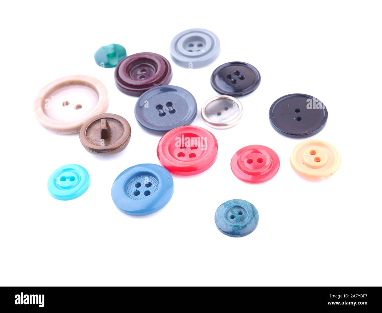 button on white background Stock Photo - Alamy