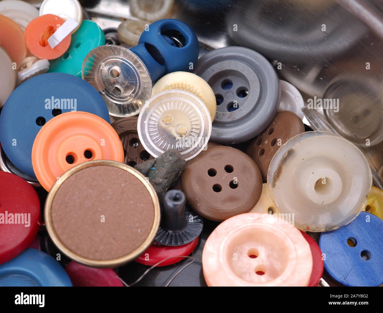 button on white background Stock Photo - Alamy