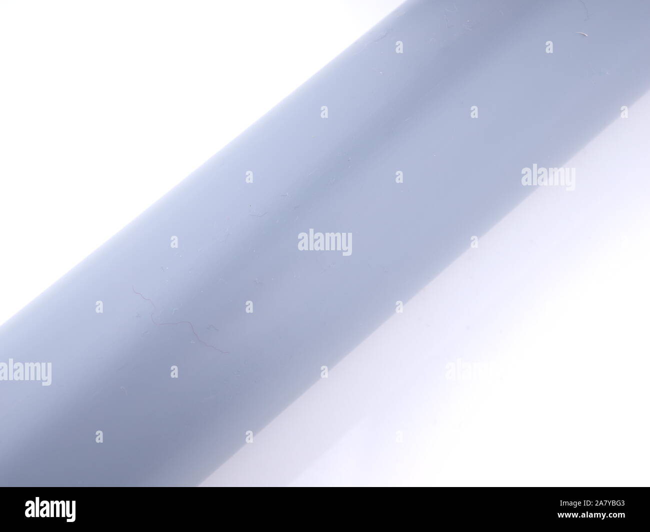 plastic pipe on a white background Stock Photo - Alamy