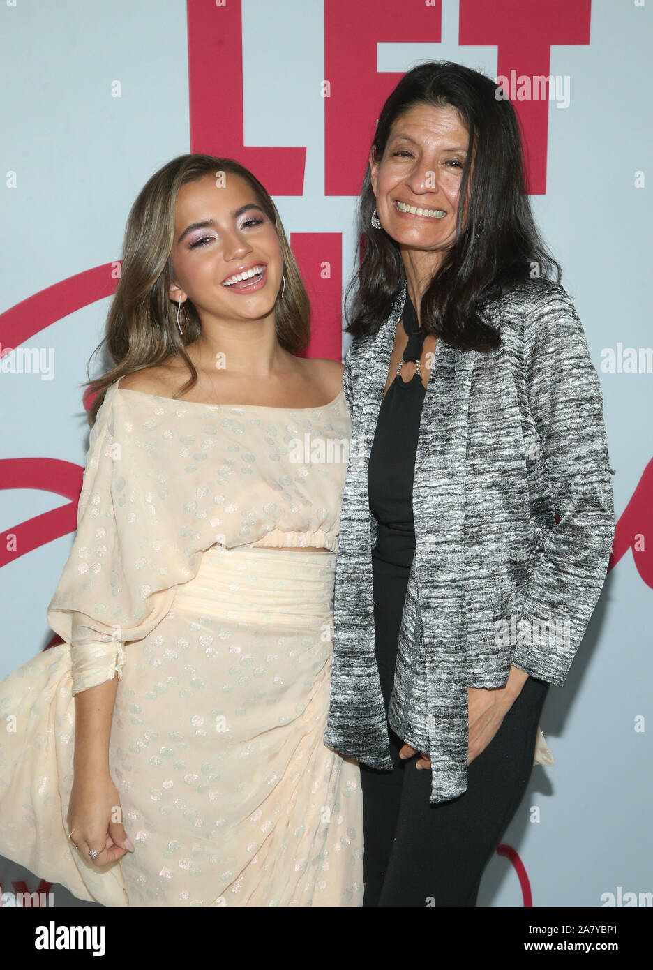 Los Angeles, CA. 4th Nov, 2019. Isabela Moner, Katherine Moner, at LA ...