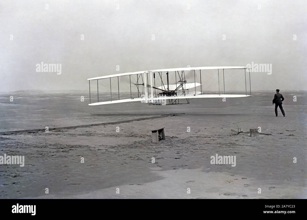 Wright brother flight hi-res stock photography and images - Alamy