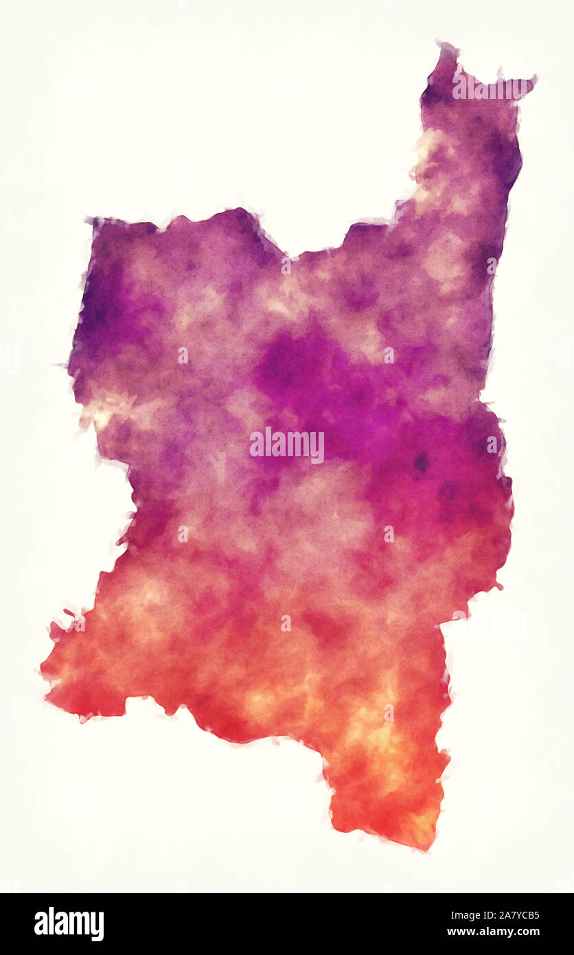 Northern israel map hi-res stock photography and images - Alamy