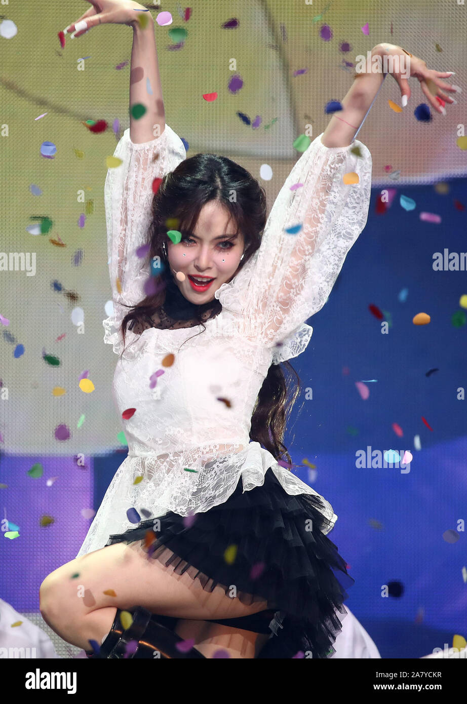 05th Nov, 2019. Hyuna releases new single Hyuna, a South Korean singer ...