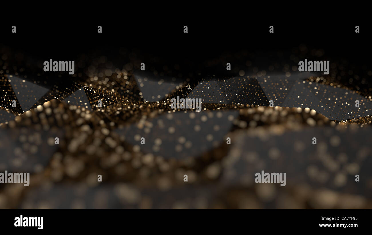 Glitter abstract background. 3d rendering 3d illustration Stock Photo ...