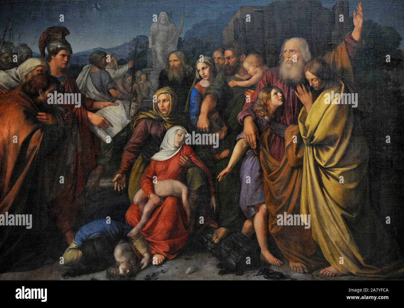 Wojciech Stattler (1800-1875). Polish painter. The Maccabees, 1830-1842 ...