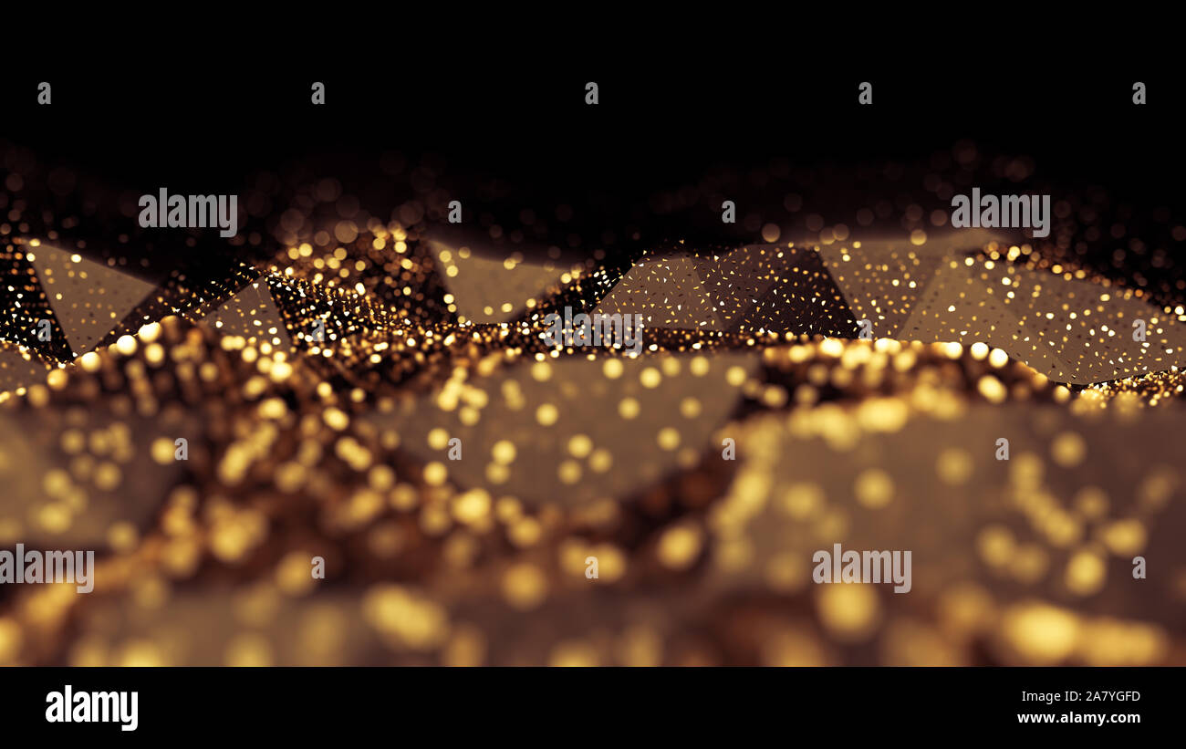 Glitter abstract background. 3d rendering 3d illustration Stock Photo ...