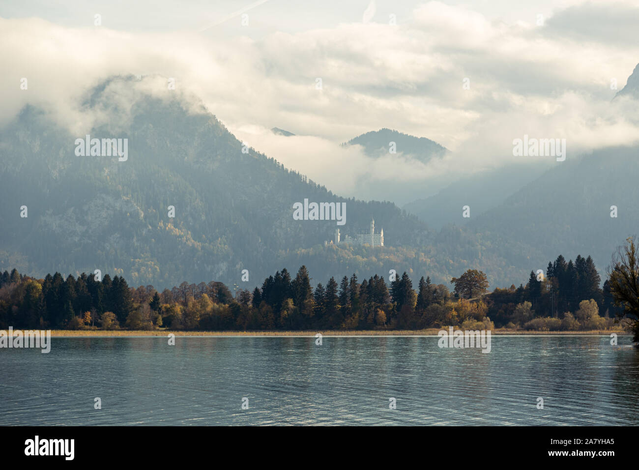 Neuschwanstein castle forggensee fuessen hi-res stock photography and ...