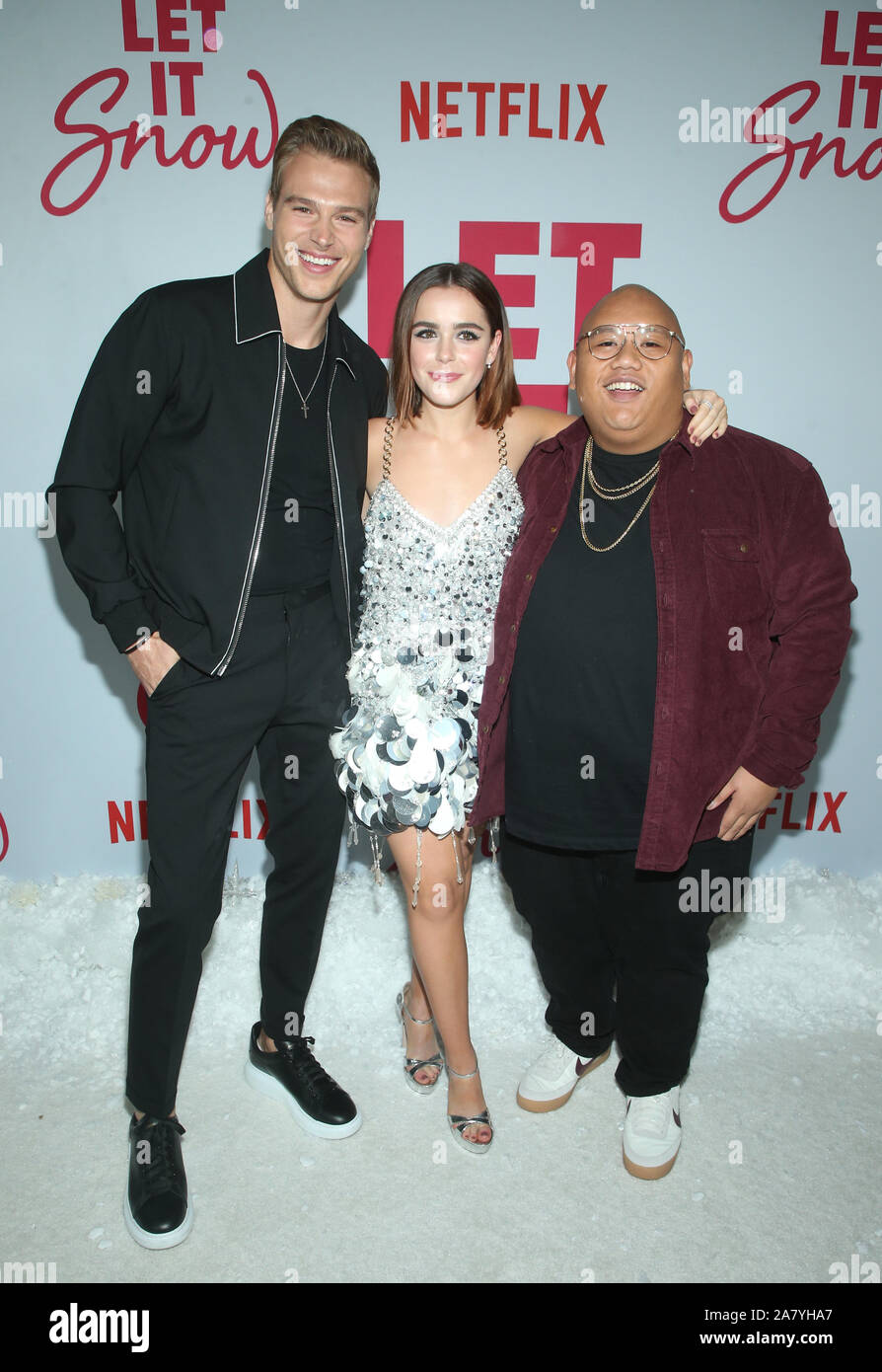 Los Angeles, California, USA. 4th Nov, 2019. Matthew Noszka, Kiernan ...
