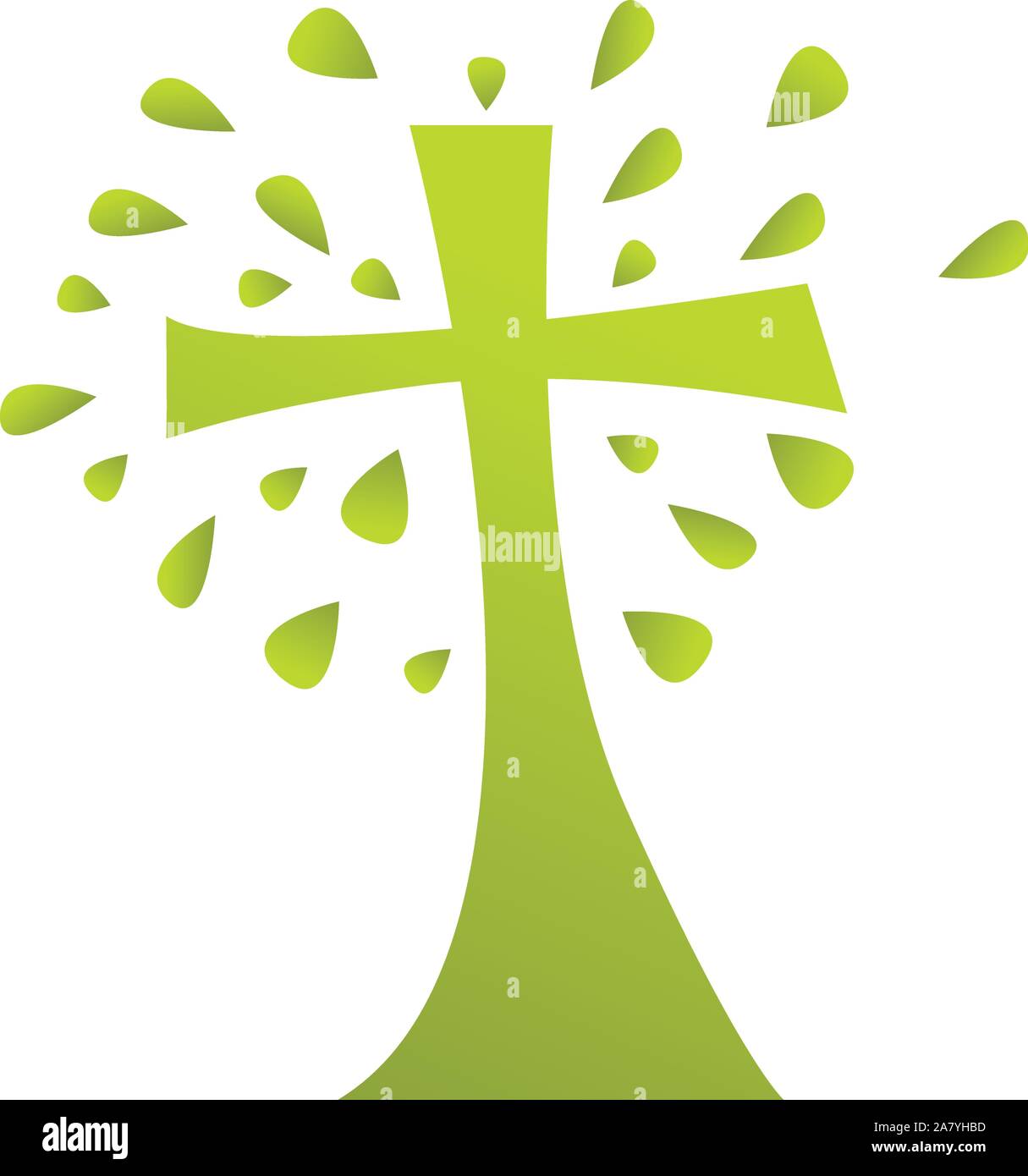 Green cross icon. Cartoon of green cross vector icon for web design ...