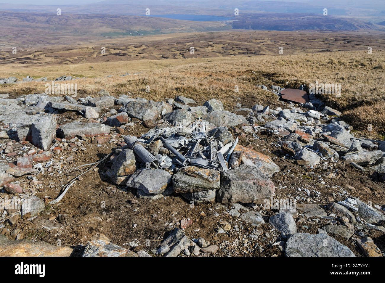 Teesdale from the Wreckage of a Stirling Mk III LK488 Aircraft Which ...
