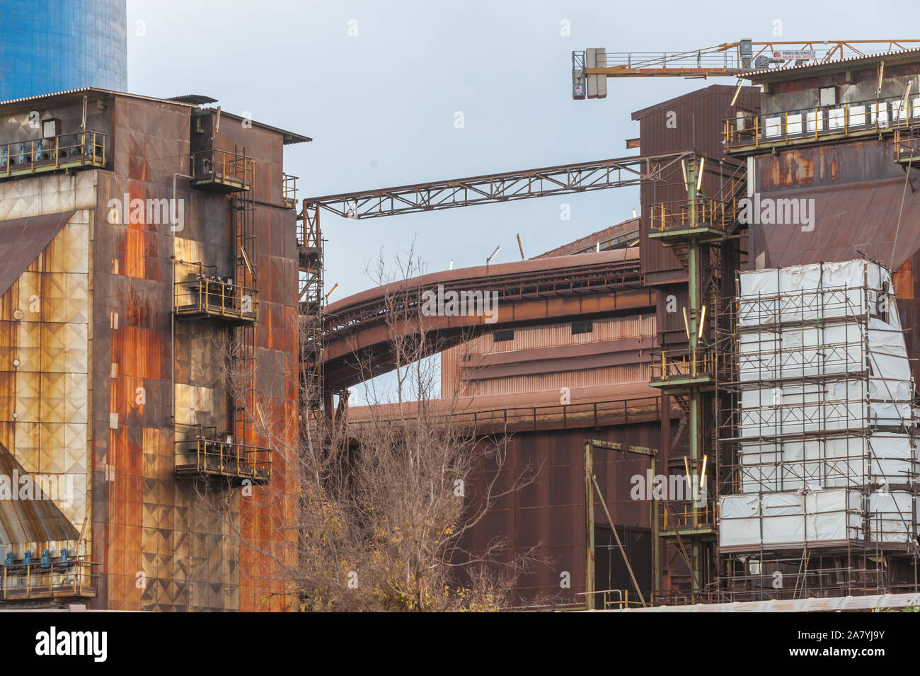 ArcelorMittal steel work factory in Taranto, Italy Stock Photo - Alamy