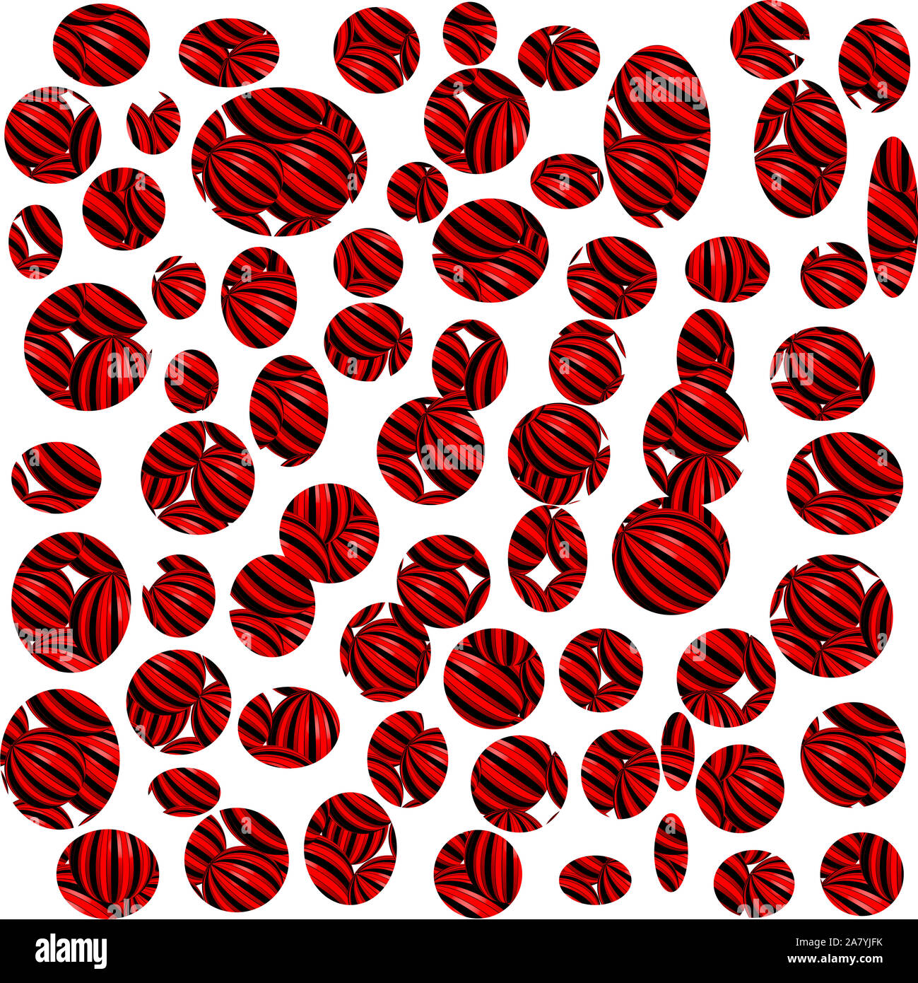 3d ball illustrator pattern background design Stock Photo - Alamy