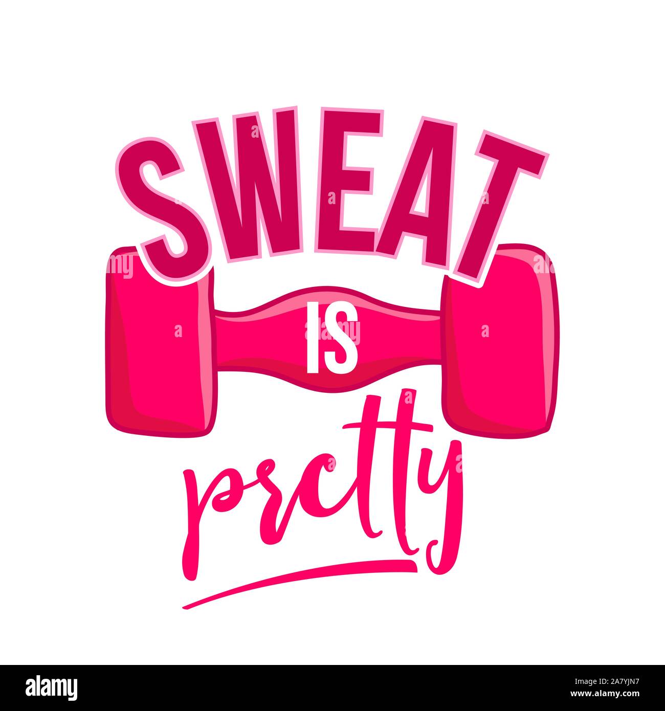 Gym sweat Stock Vector Images - Alamy