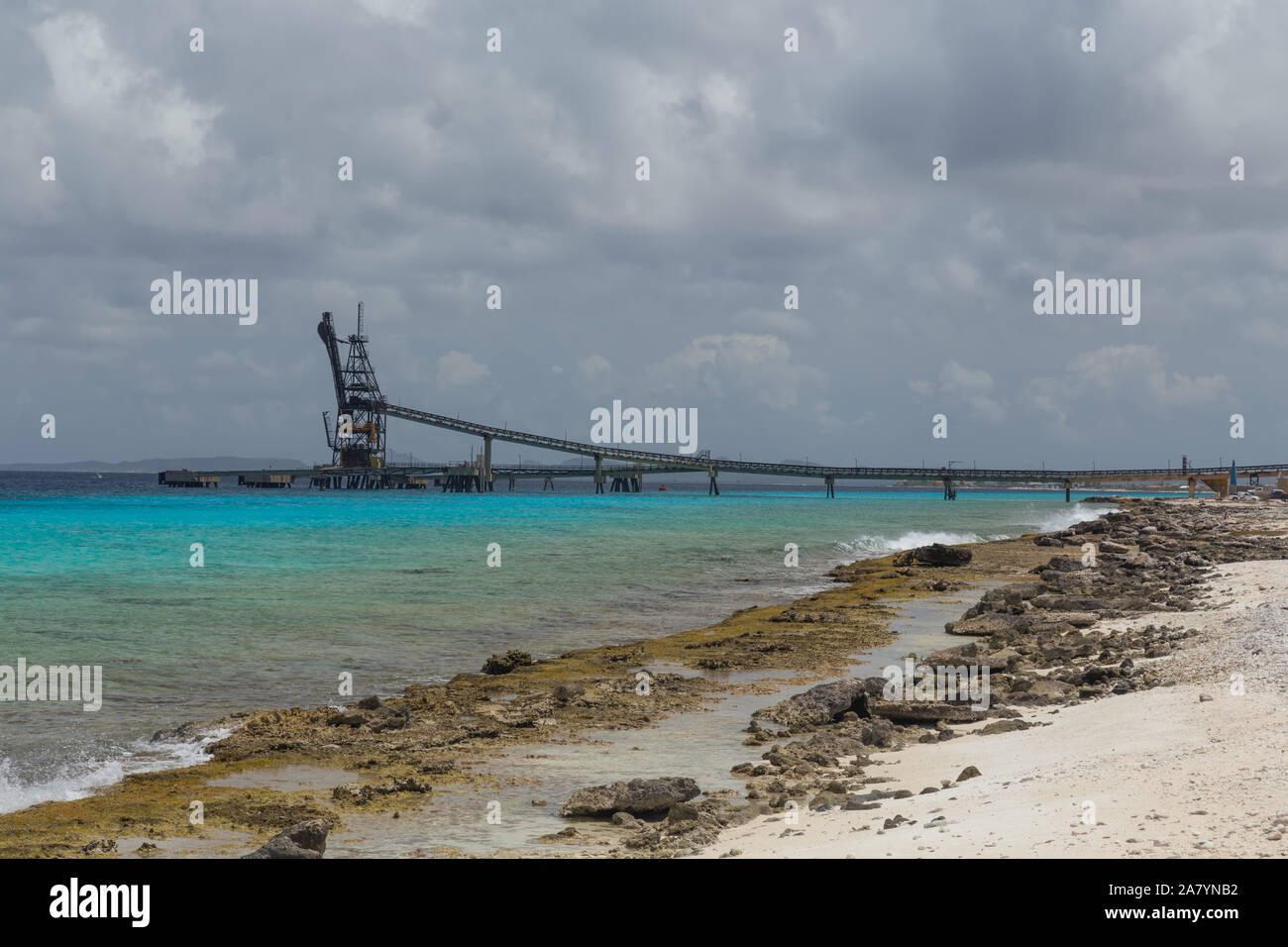 Bonaire salt pyramid hi-res stock photography and images - Alamy