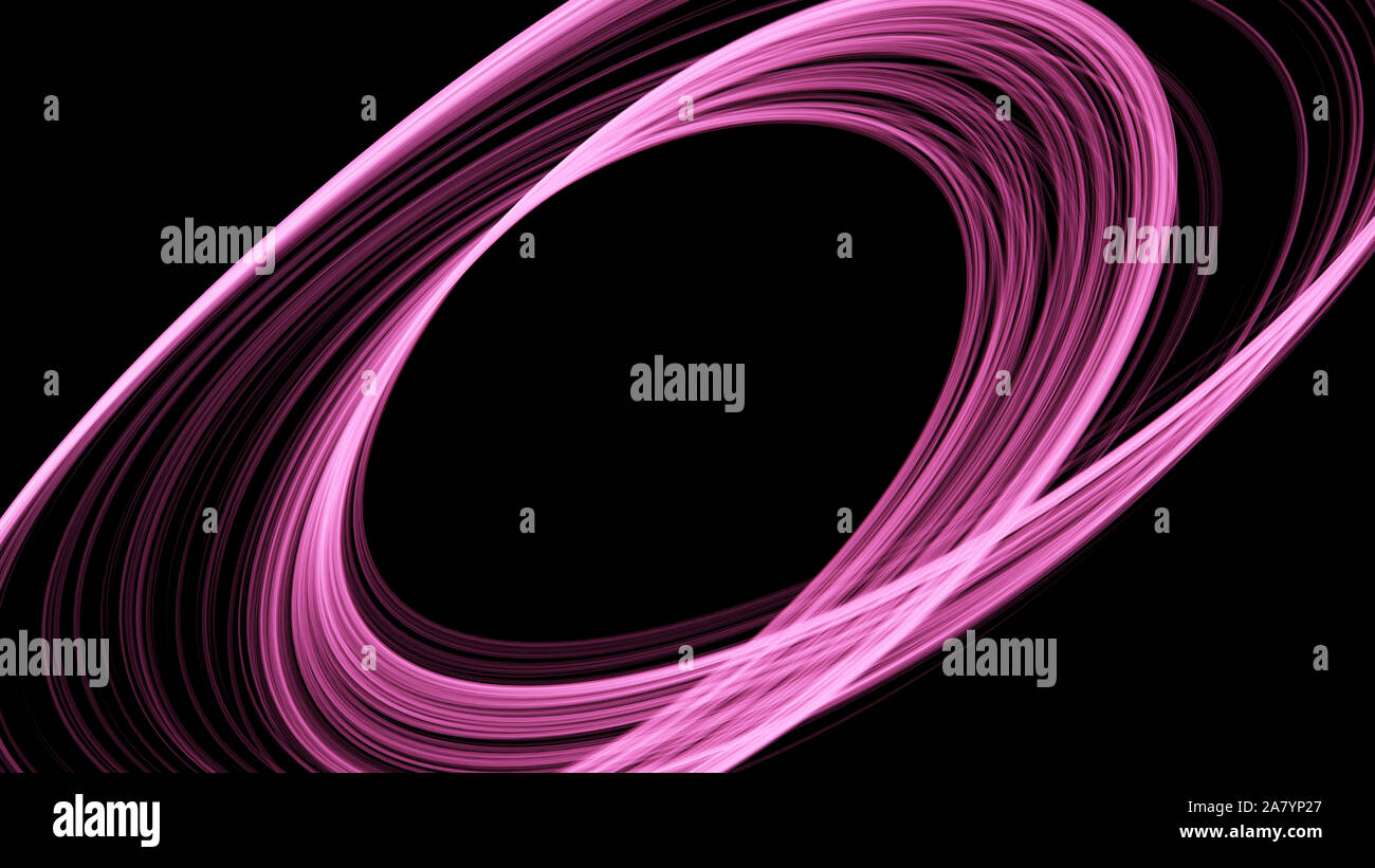 Light glow abstract effect black background. 3d rendering 3d ...