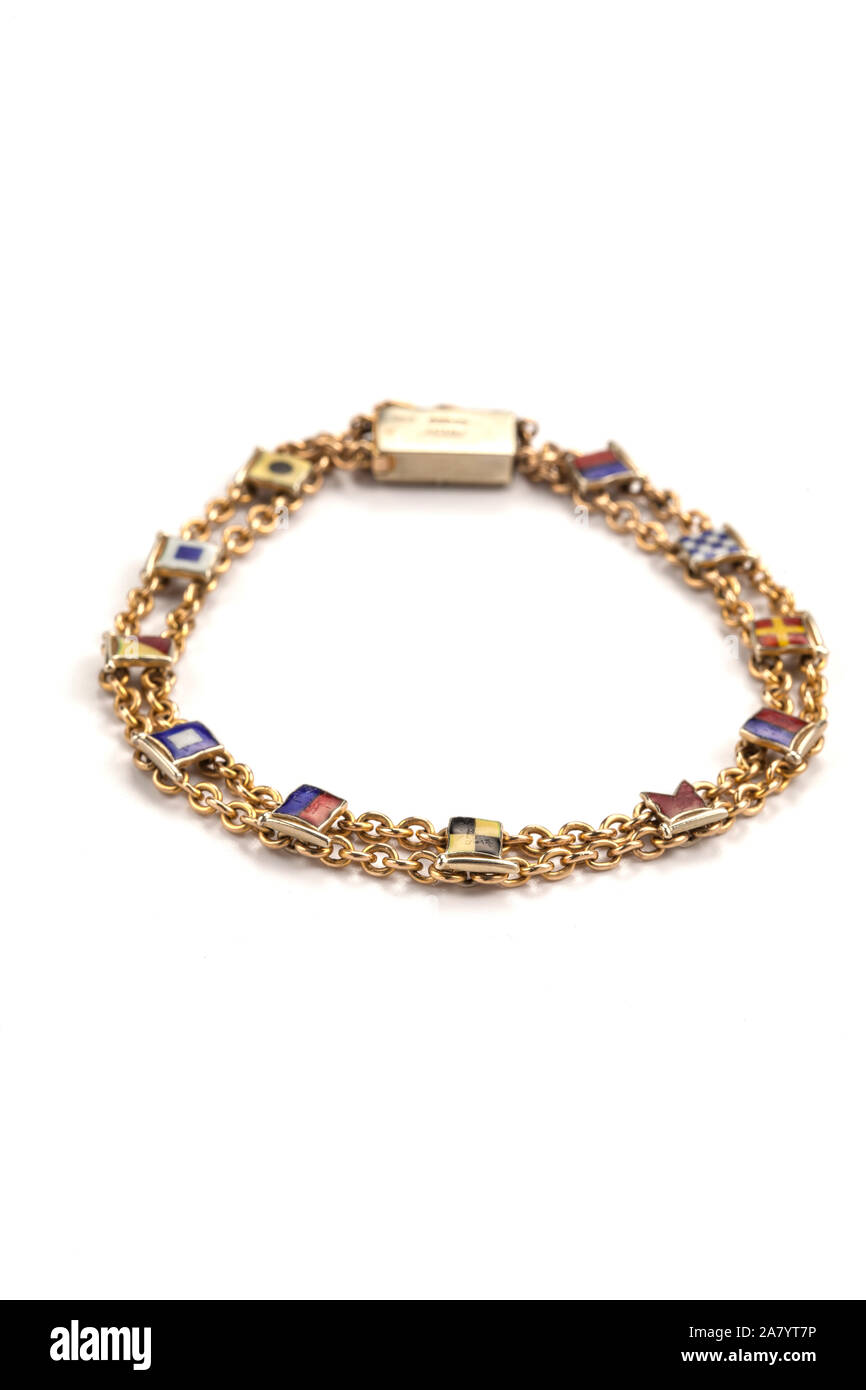 Vintage sailing flags Cut Out Stock Images & Pictures - Alamy