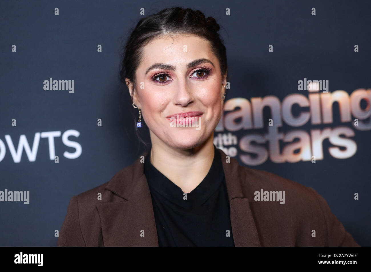 LOS ANGELES, CALIFORNIA, USA - NOVEMBER 03: Dancer Emma Slater arrives ...