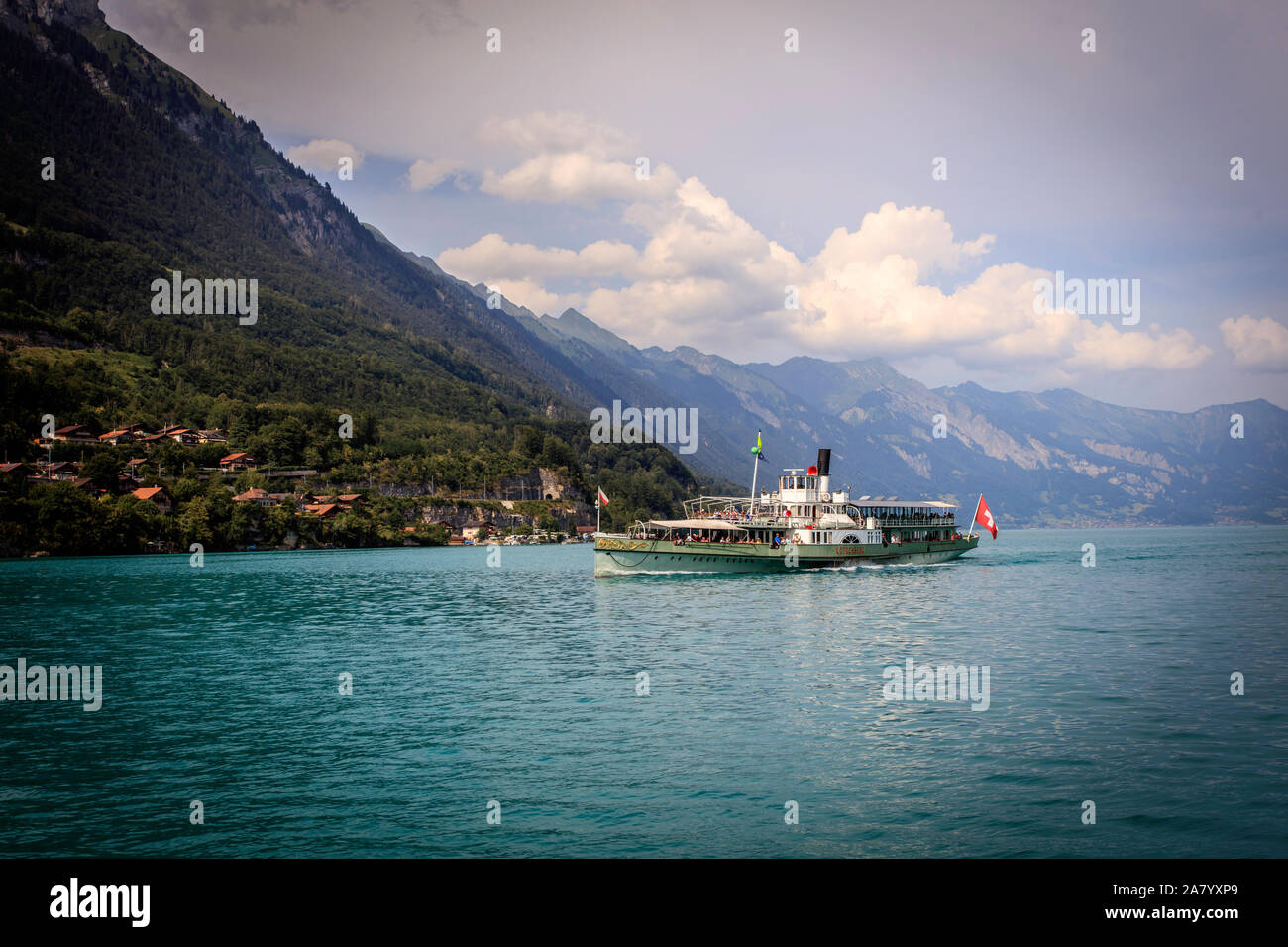Switzerland boat hi-res stock photography and images - Alamy