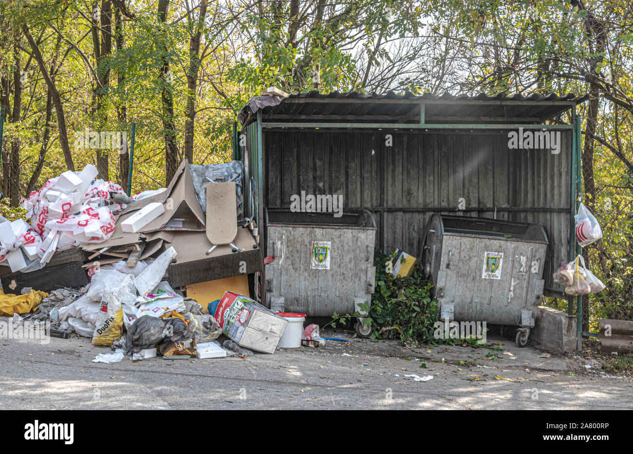 Container junk hi-res stock photography and images - Alamy