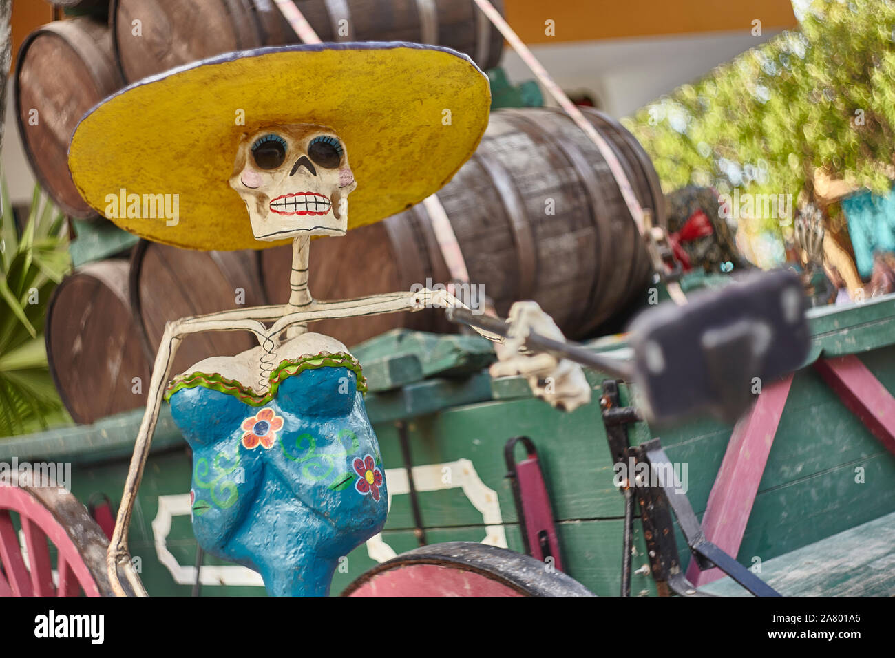 Maya skeleton hi-res stock photography and images - Alamy