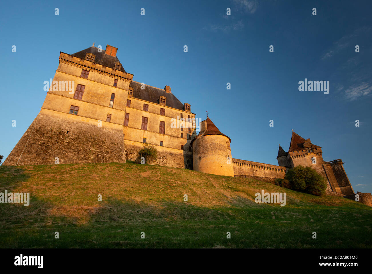 Château de Biron, medieval castle, towards the southern border of the ...