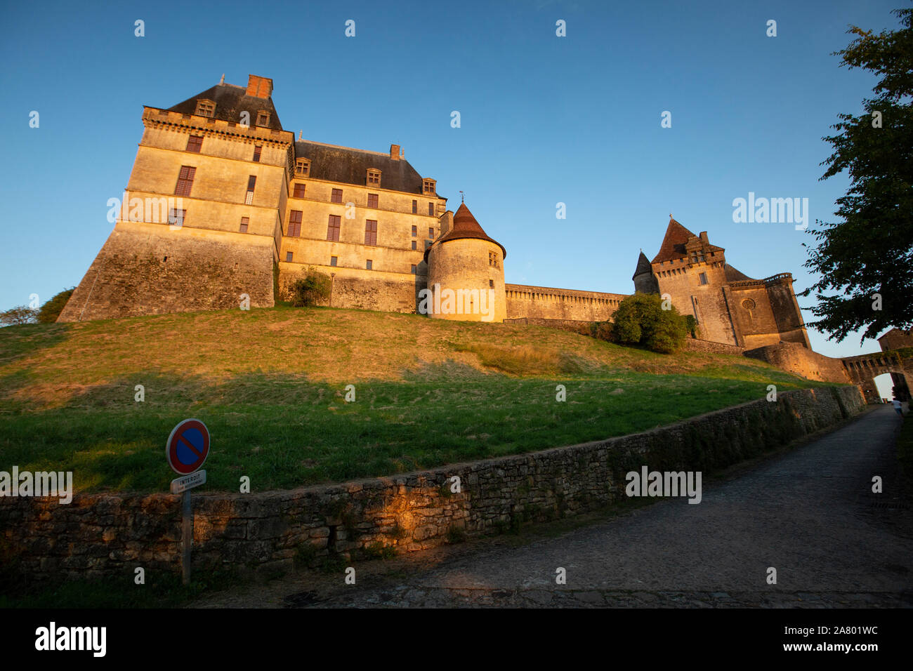 Château de Biron, medieval castle, towards the southern border of the ...
