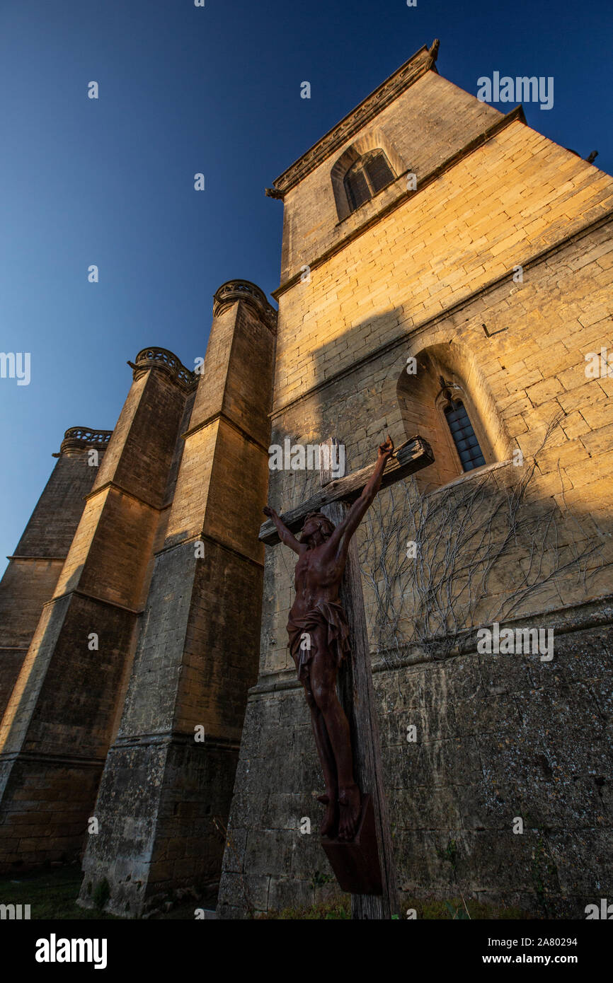 Château de Biron, medieval castle, towards the southern border of the ...