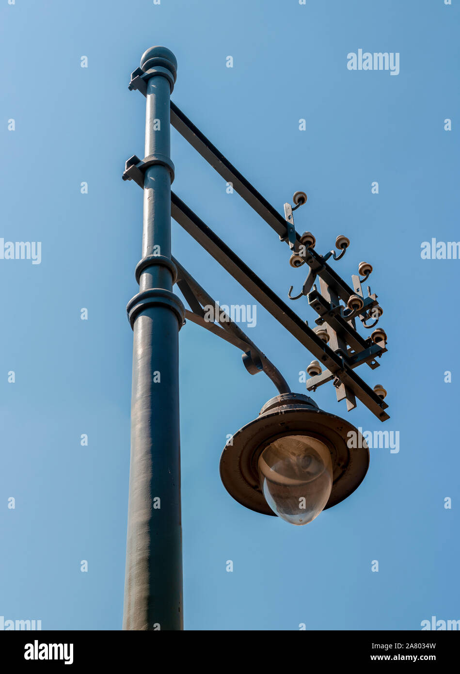 Electric street light history hi-res stock photography and images - Alamy