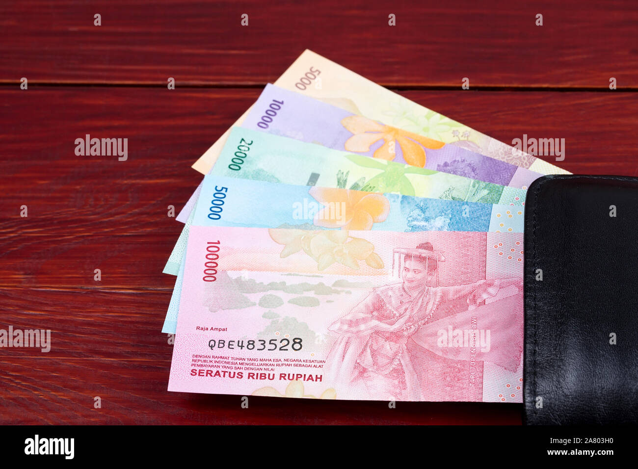 Indonesian rupiah note hi-res stock photography and images - Alamy
