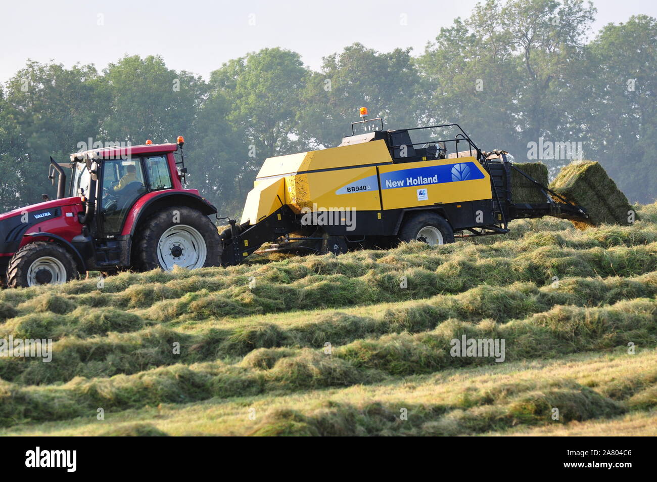 Field of cut hay hi-res stock photography and images - Alamy
