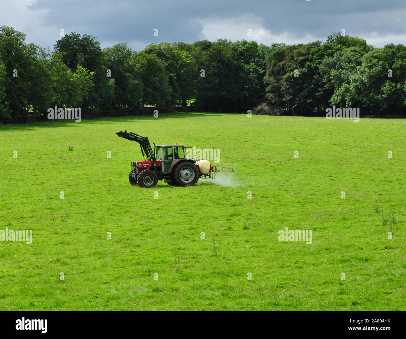 Grassland spraying hi-res stock photography and images - Alamy