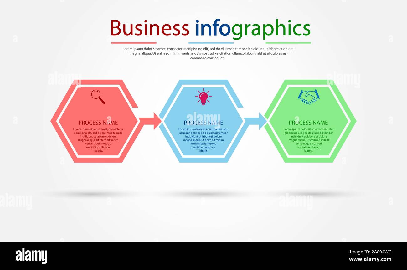 Business infographics. Stages of successful business development ...