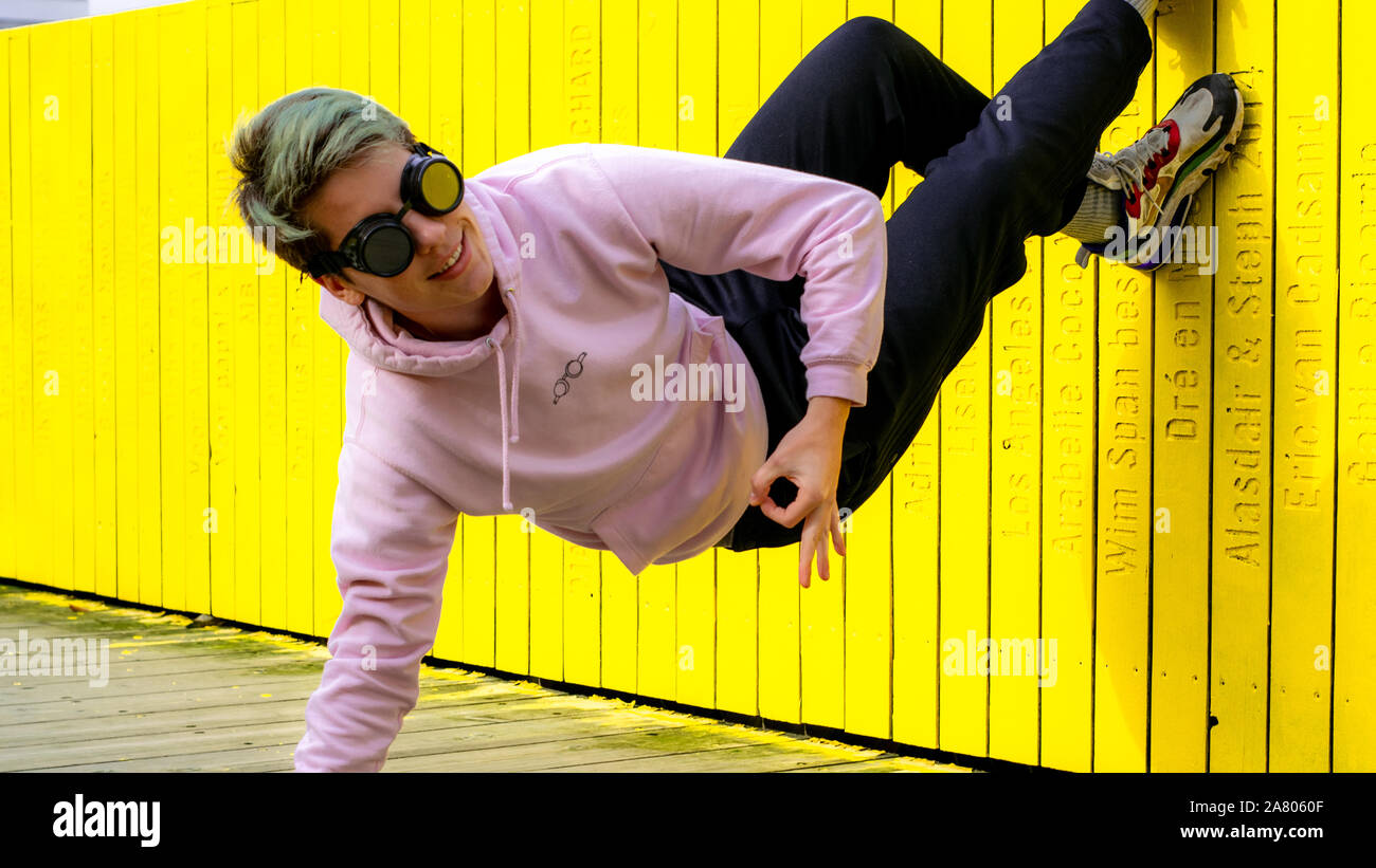 ROTTERDAM, NETHERLANDS, November 3 2019, The Belgian Influencer Jetter ...